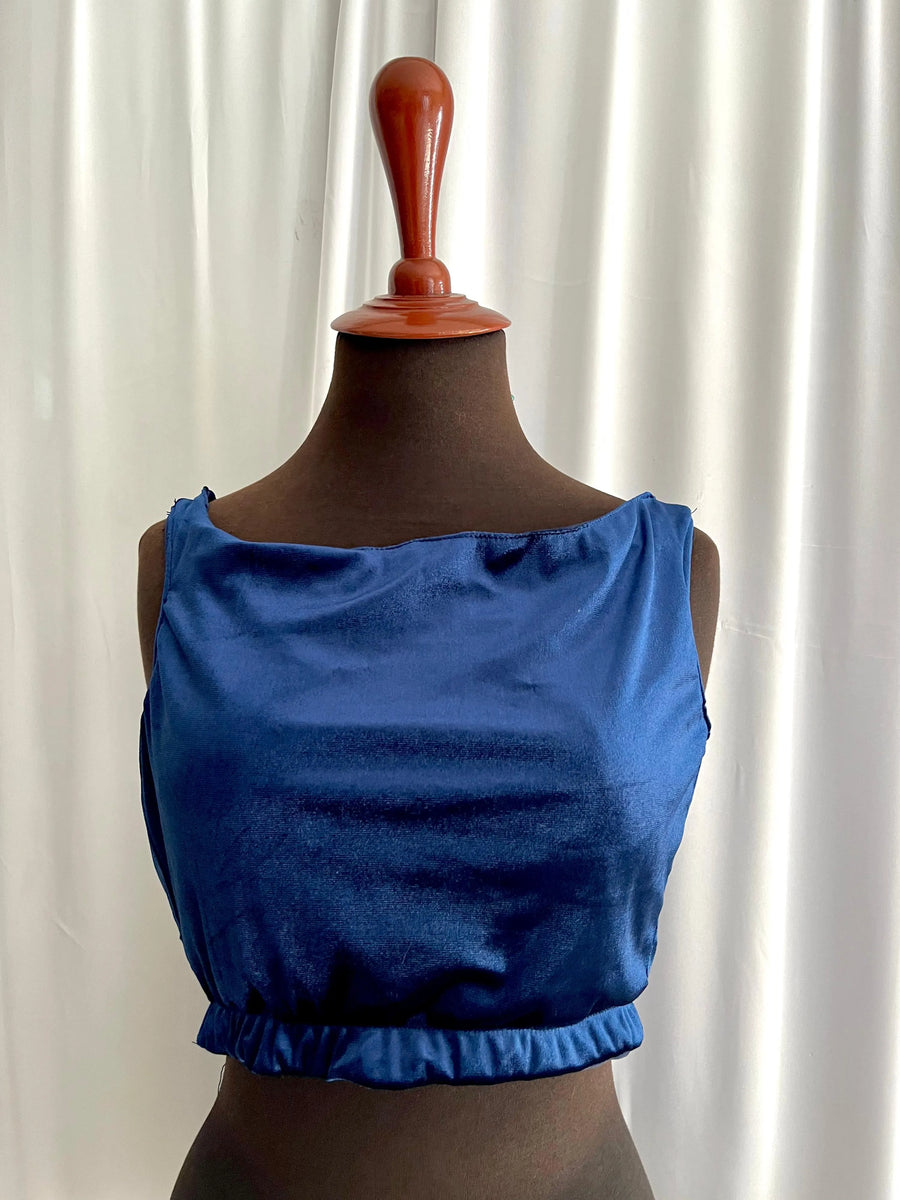 Stretchable Velvet Wave – The Saari Girl - Saree Online