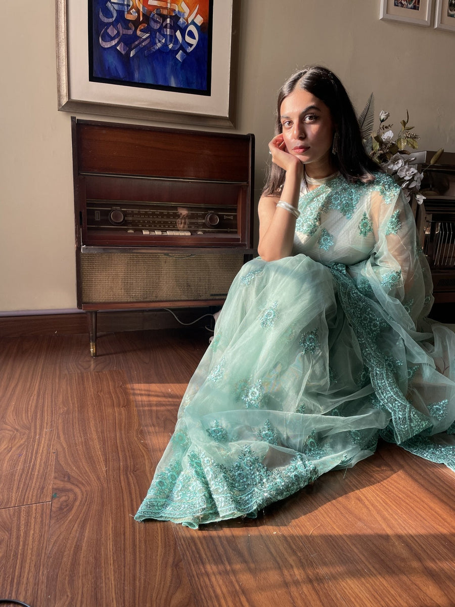 French Net Sarees - Pakistan's 1st Online Saree Store – The Saari Girl ...